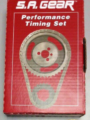 Big Block Chevy 454 Billet .250 Roller Timing Set With Washer S.A. GEAR ...