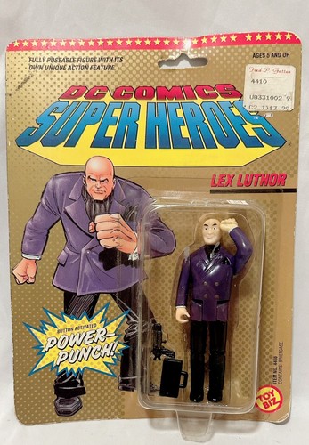 1989 ToyBiz DC Comics Super Heroes Lex Luthor Action Figure 💥 MOC ...