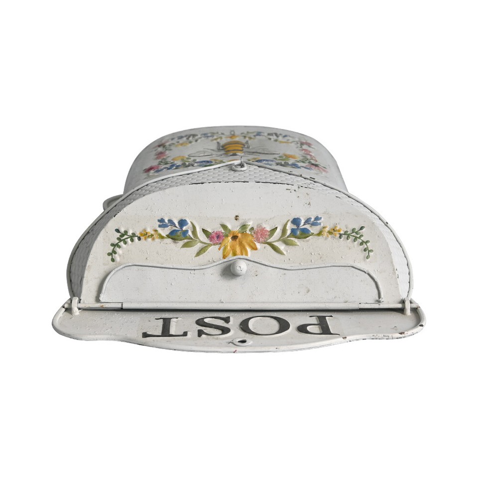 Vintage Rustic Letter Box Post Box Wall Mounted Decorative Metal ...