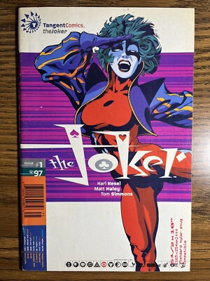 TANGENT COMICS: THE JOKER 1 MATT HALEY COVER DC COMICS 1997 | eBay