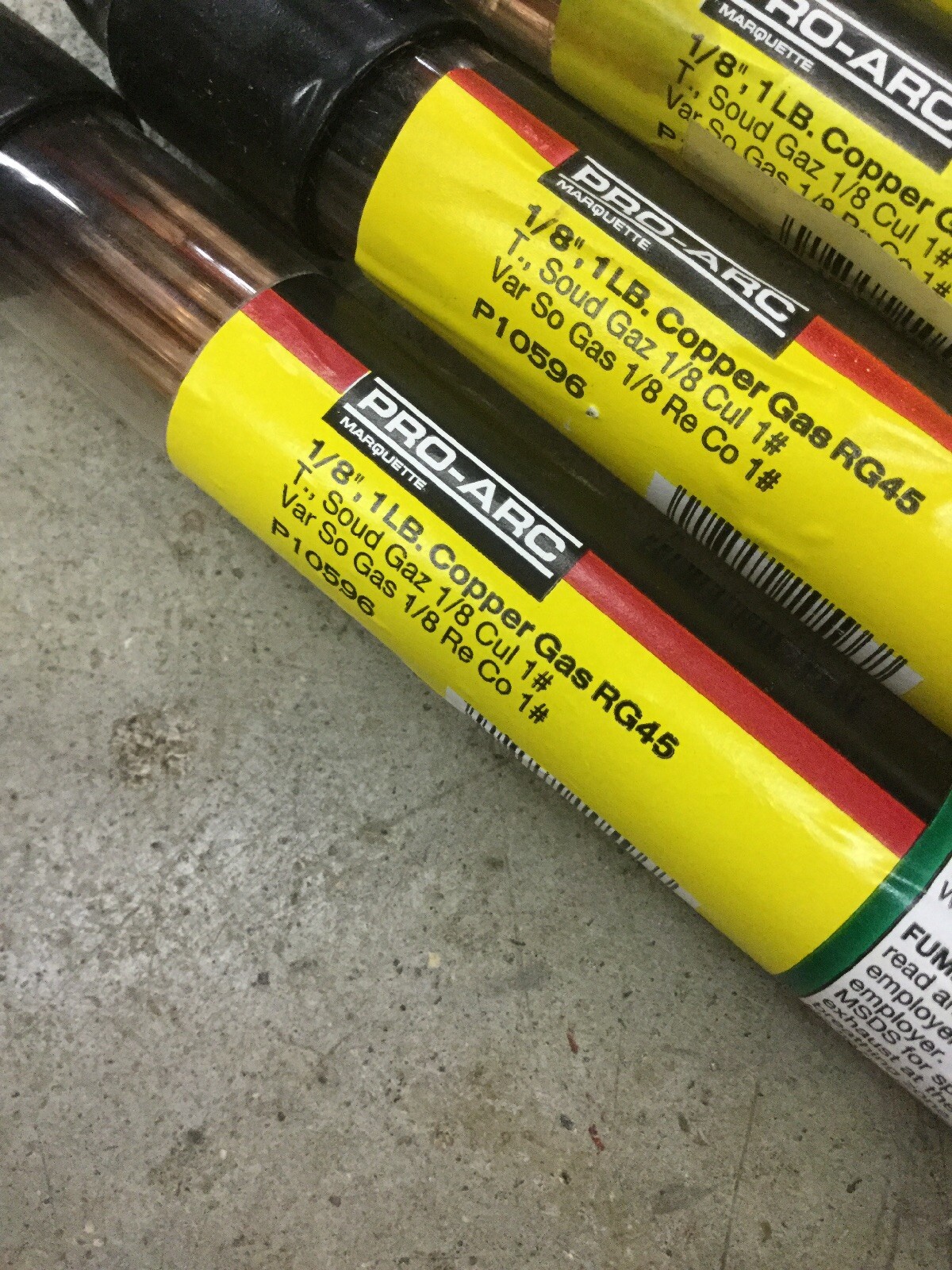10# Pro-Arc RG-45 RG45 1/8” x 36”Pound Oxygen Acetylene Gas Welding Rod ...