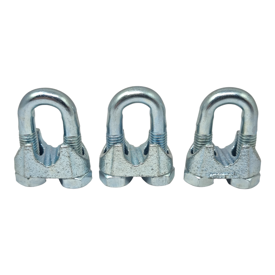 Wire Rope Grips Steel Cable Grip Clamp U Bolt 3mm 5mm 6mm 8mm 10mm 12mm ...