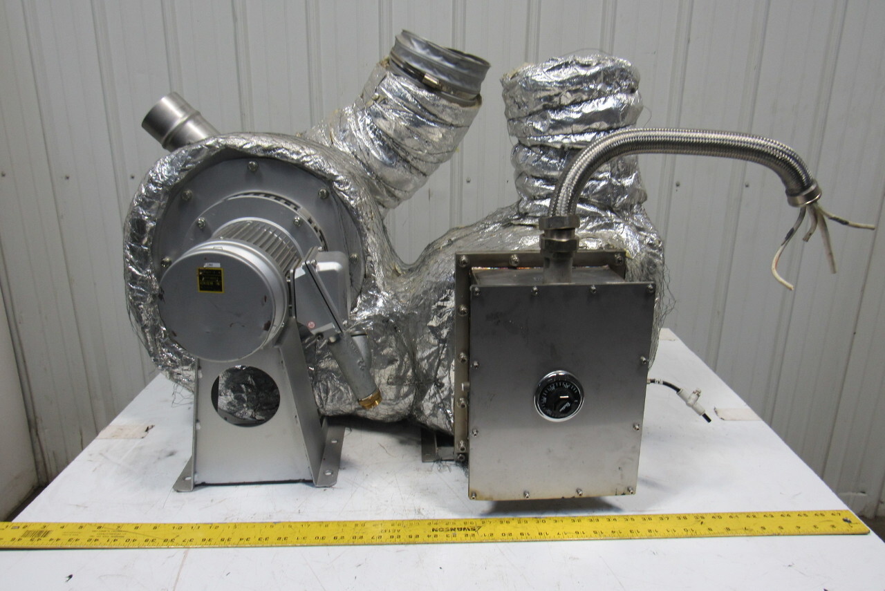 Showa AH-600HT-S02-L313 1Hp 200/220V 50/60Hz 3Ph Heated Blower Package ...