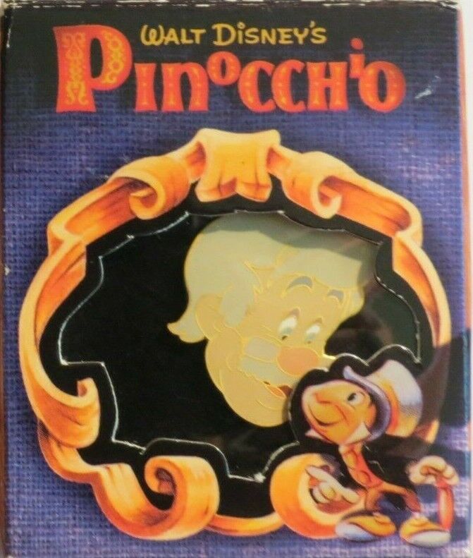 DISNEY GALLERY STORE GEPPETTO FACE FROM PINOCCHIO BOXED LE 1940 PIN | eBay