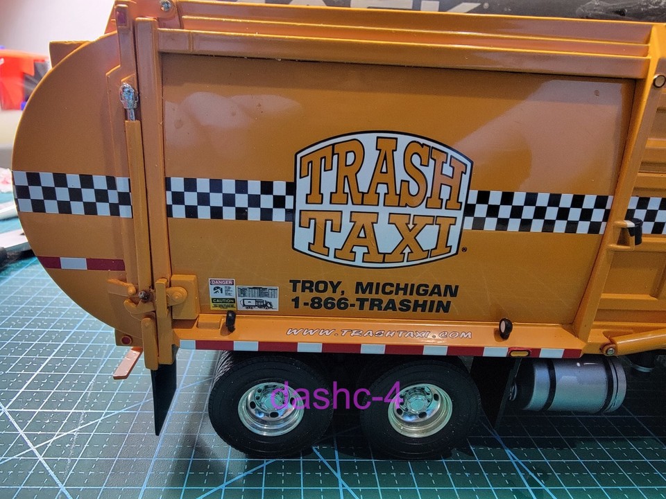 First Gear 1/34 Mack MR Front-End Loader Refuse Truck w/ Bin - Trash ...