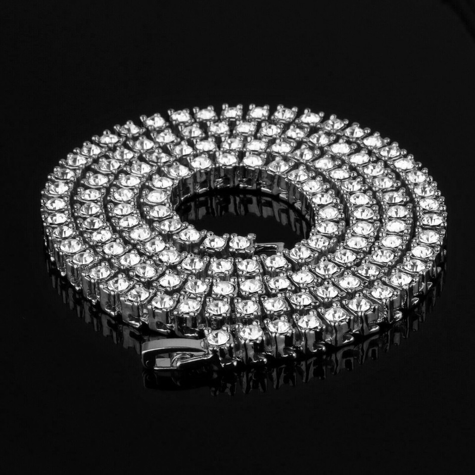 Hip Hop Only The Family OTF & 18" Full Iced Cuban & 1 Row Choker Chain ...