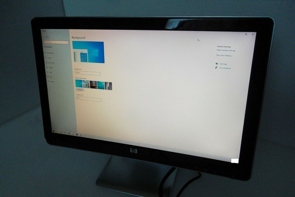 HP 2509m Wide LCD Monitor 25" Widescreen VGA DVI HDMI 1080p HD w ...