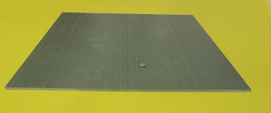 Fiberglass Sheet, Extren (1/4") .250" x 24" x 24" Olive Green | eBay