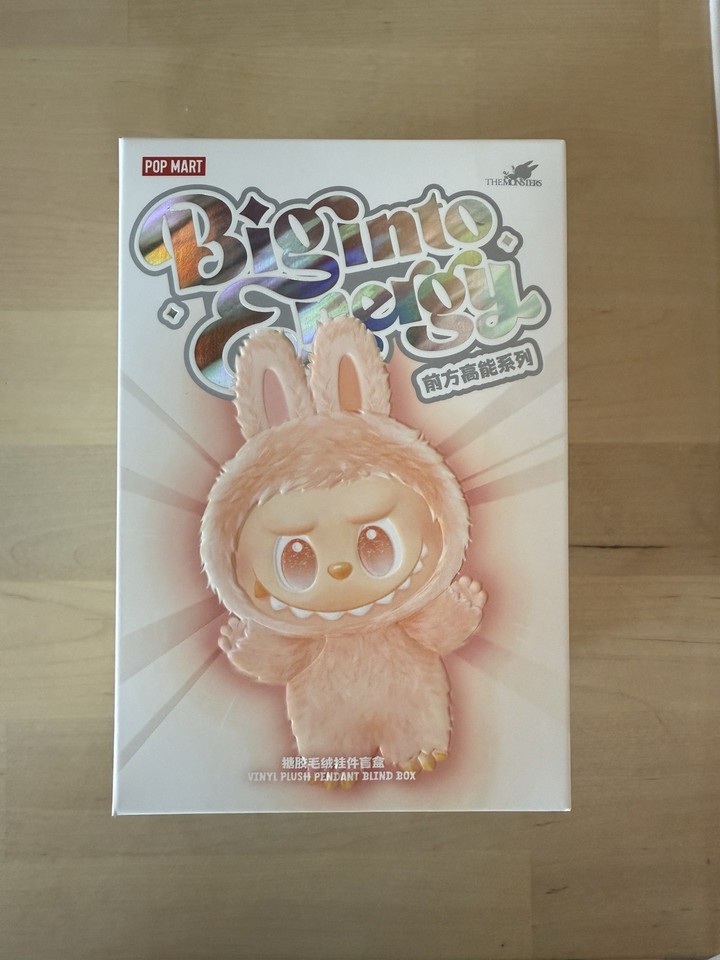 Labubu V3 Secret ID Big Into Energy - New Sealed Box. | eBay