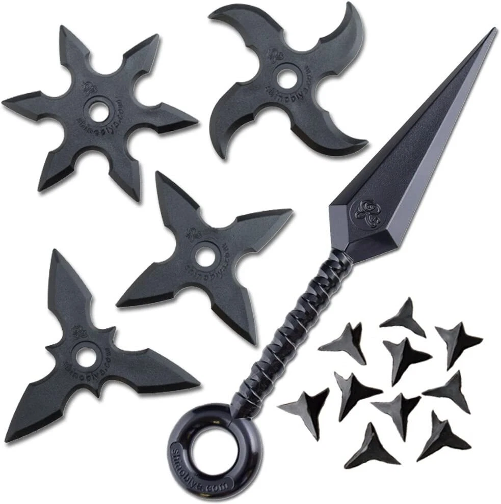 Ancient Ninja Weapons On Display