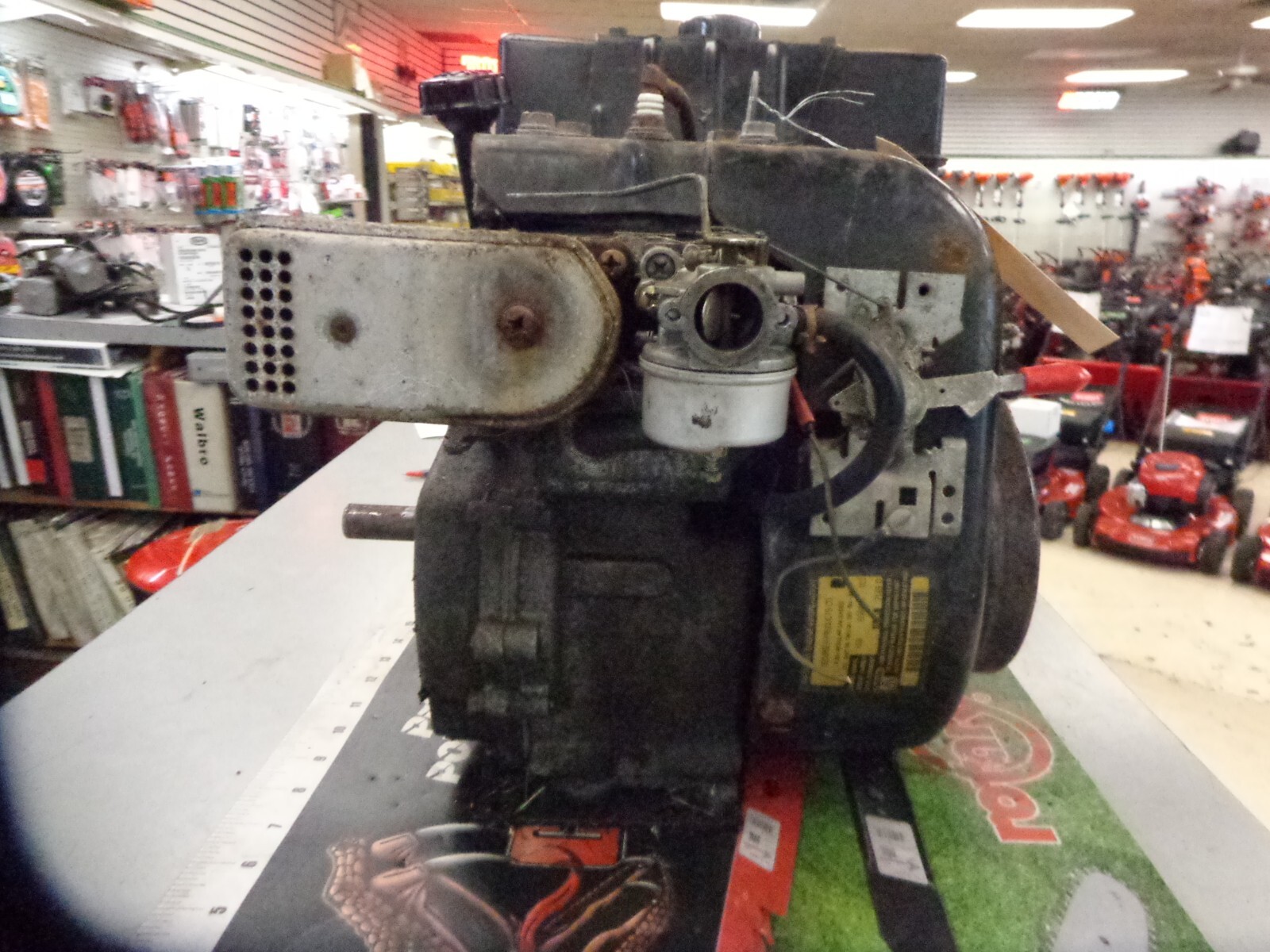 TECUMSEH H50-65609X 5HP HORIZONTAL SHAFT ENGINE USED | eBay