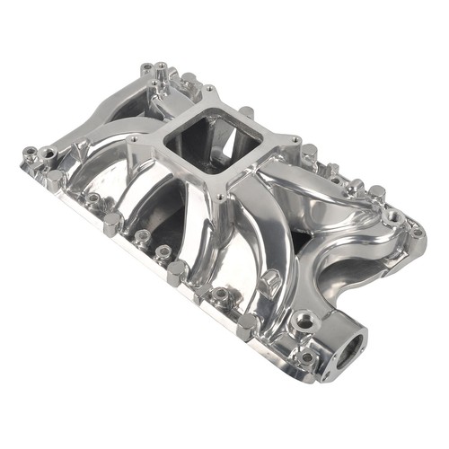 Polished Air Gap Aluminum Single Plane Intake Manifold For SBF Ford ...