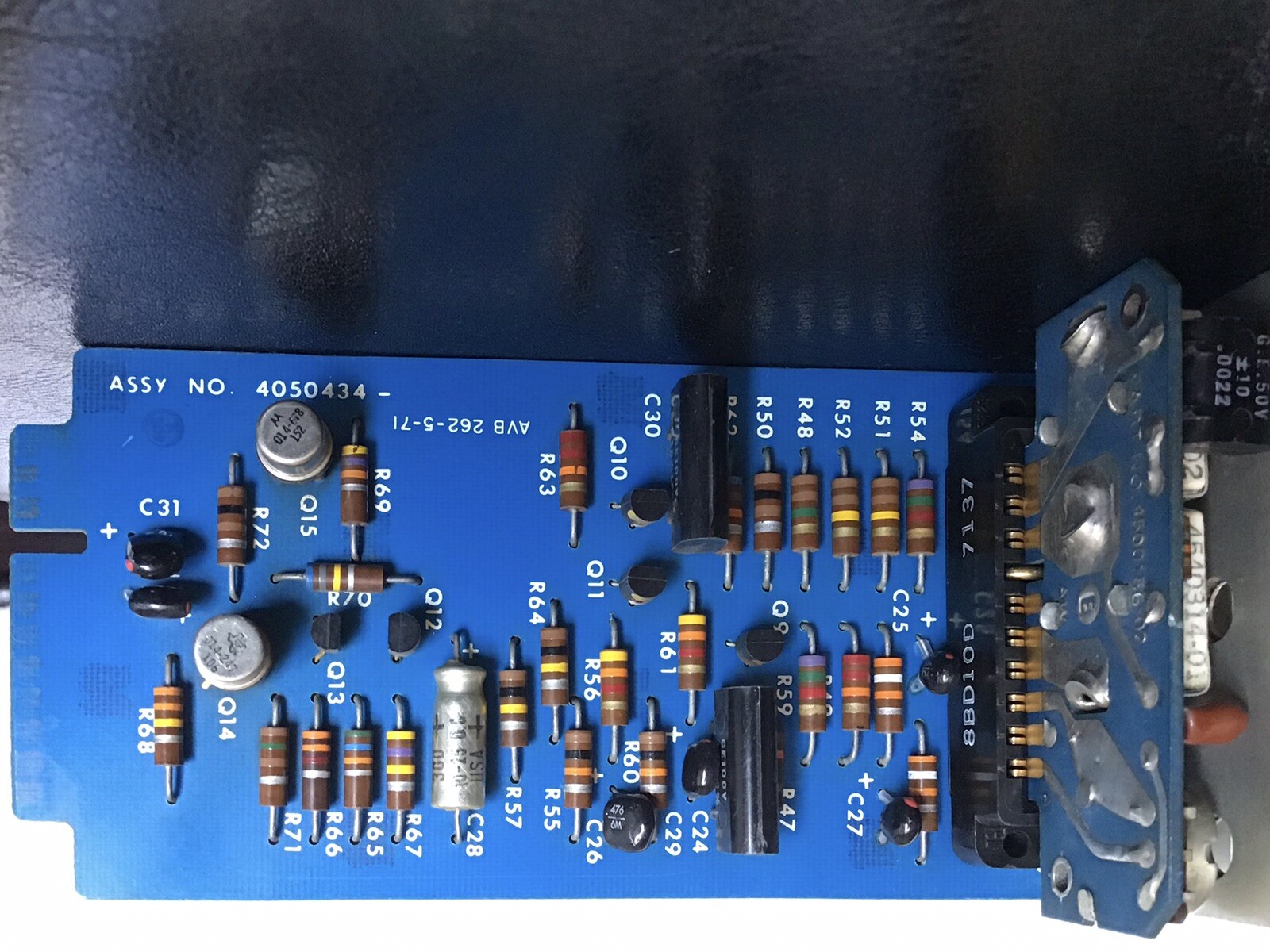 Ampex MM-1100/1200/AG-440 Reel to Reel Machine AUDIO RECORD CARD. | eBay