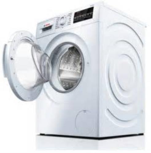 Bosch WAT28400UC 300 Series 24 Inch Front Load Washer - White, 2.2 cu ...