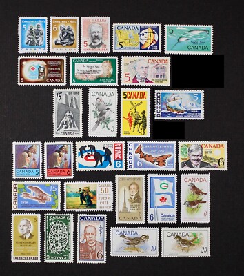 CANADA 1968-1969 Year set collection, 27 stamps, Mint NH | eBay