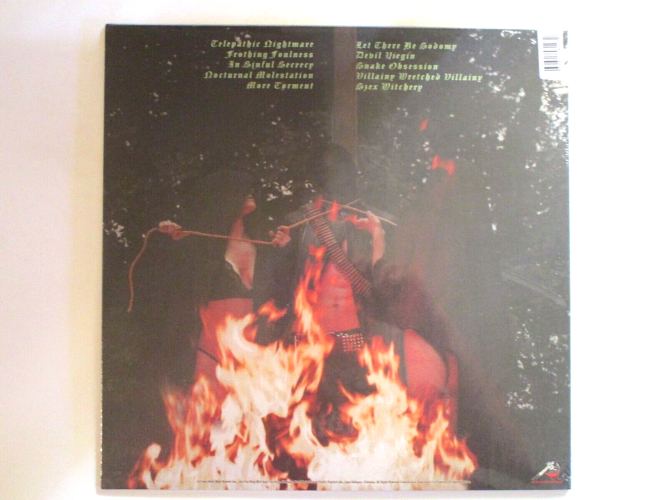 MIDNIGHT LET THERE BE WITCHERY LP INDIGO MARBLED VINYL + POSTER | eBay