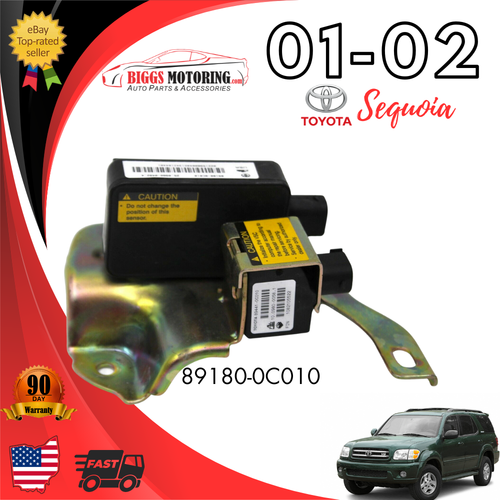 2001-2002 Toyota Sequoia Yaw Rate Speed Traction Sensor Control 89180 ...