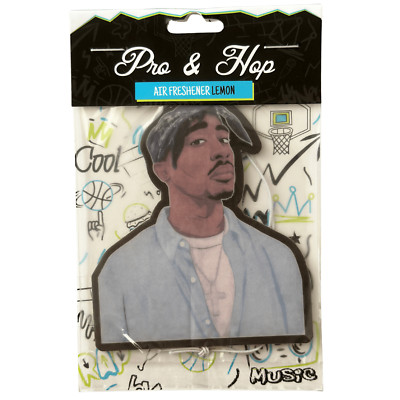 Pro & Hop 2Pac Tupac Shakur Blue Shirt Lemon Car Air Freshener | eBay ...
