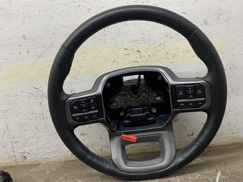 2021-2023 FORD F150 STEERING WHEEL ASSEMBLY W/ LANE ASSIST BLACK ...