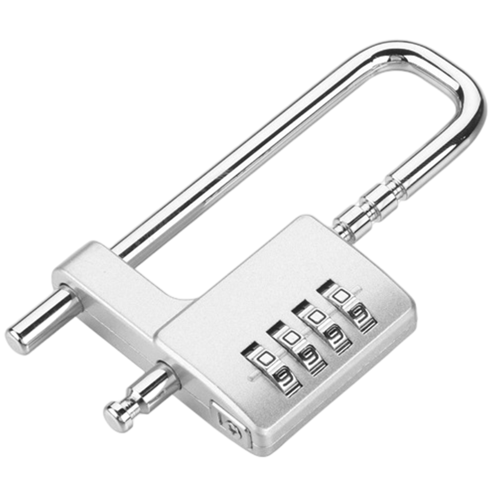 Long Shackle Combination Lock 4 Digit Multi Use School For Outdoor ...