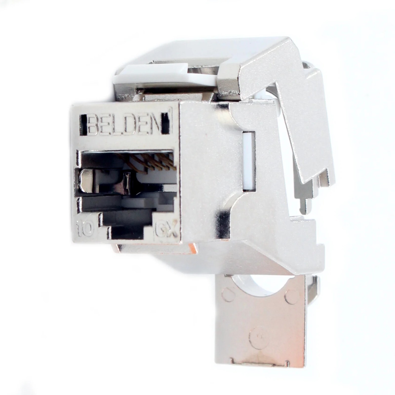 BELDEN AX104562 KEYCONNECT F/UPT SHIELDED CAT6A RJ45 MODULAR JACK, 10GX ...