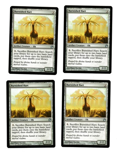 4x Burnished Hart EX Theros Mtg Magic EDH 4x x4 | eBay