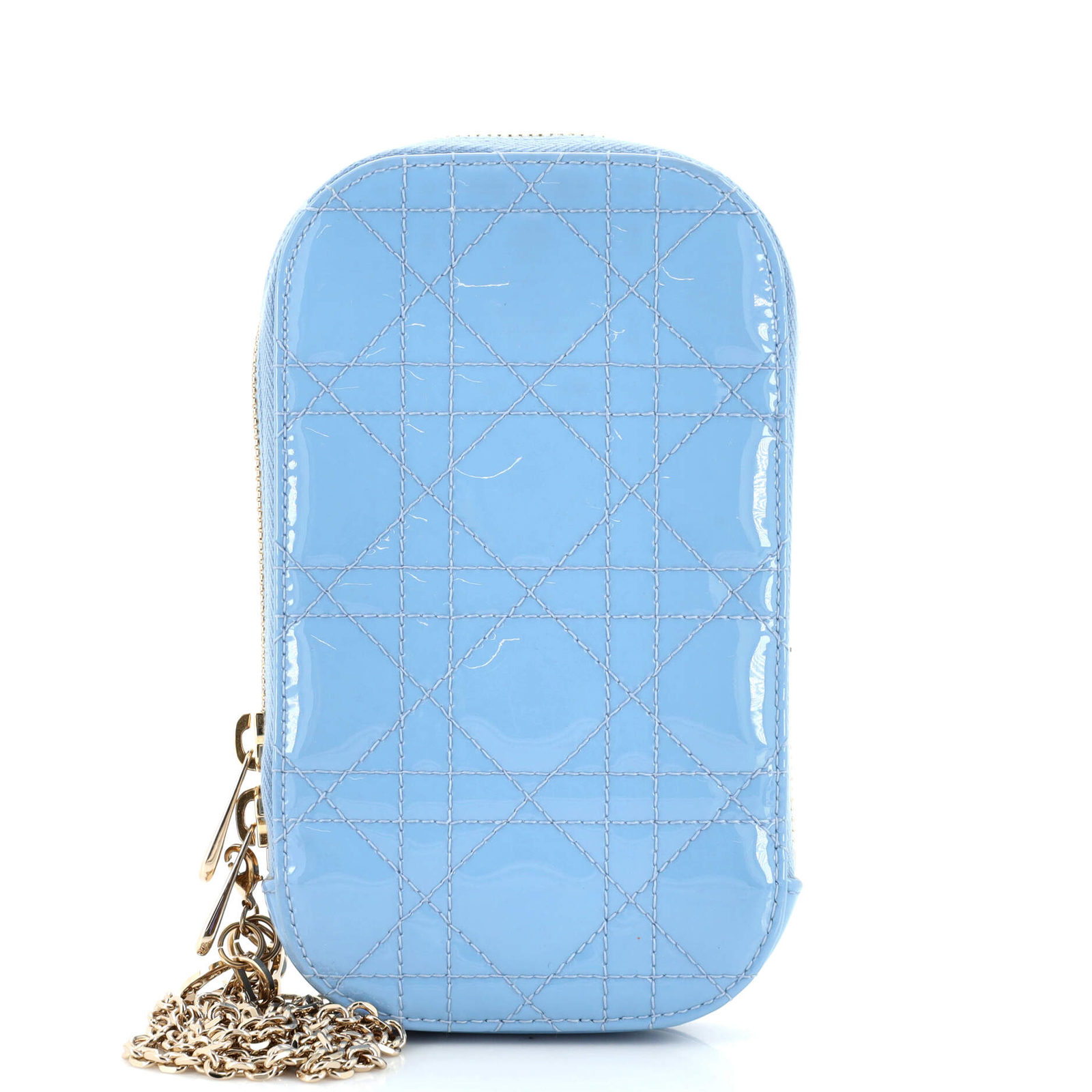 Christian Dior Lady Dior Phone Holder on Chain Cannag… - Gem