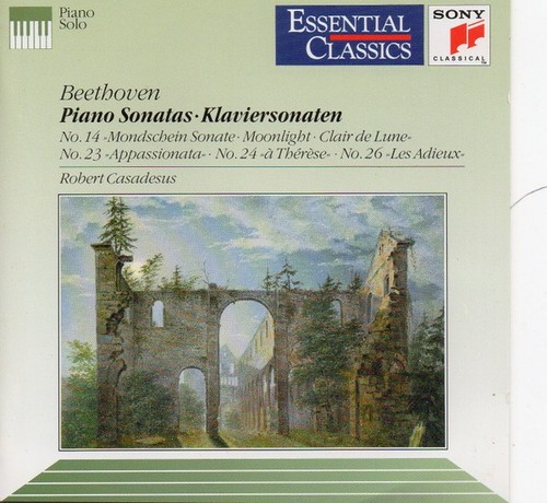 Piano Sonatas (No. 14 "Mondscheinsonate" = "Moonlight . Claie De ...