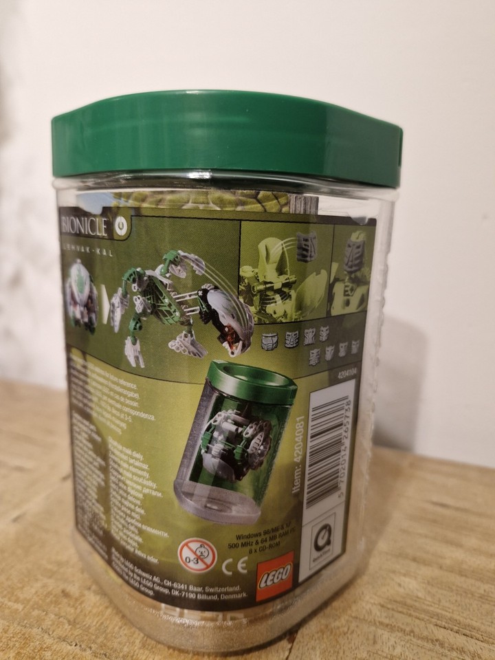 LEGO Bionicle 8576 Lehvak-kal With Canister And Instructions Bohrok ...