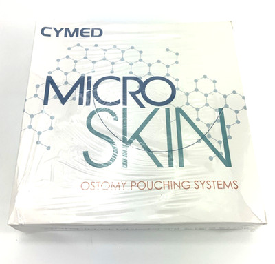 10 Cymed Micro Skin 41100 Ostomy Pouching Systems 1 piece 9" Drainable ...