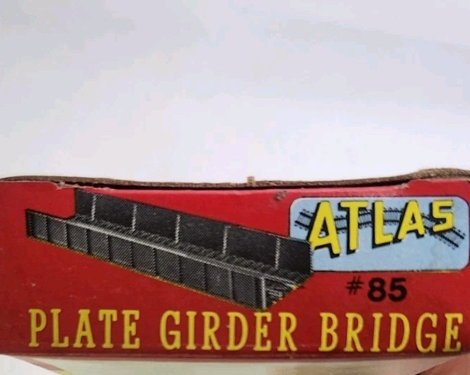 Vintage Atlas HO Scale Plate Girder Bridge with Built-in Track #85 ...