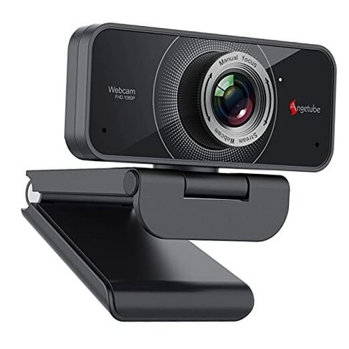 1080P Webcam with Microphone - USB Computer Camera for Laptop/Desktop ...