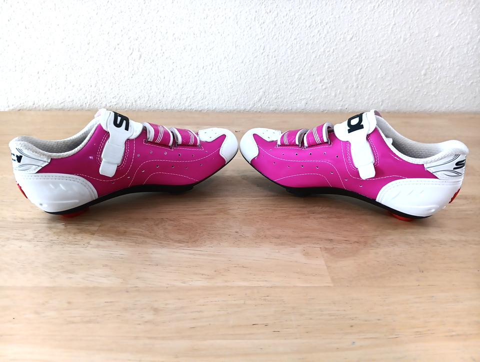 NICE! SIDI Trace Size 39 Women’s Road Bike Cycling Shoes White Pink ...
