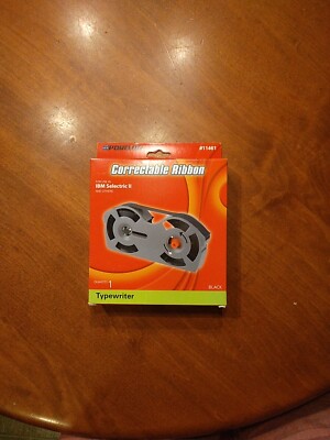 New #11461 Black Correctable Ribbon Typewriter Brother IBM Olympia ...