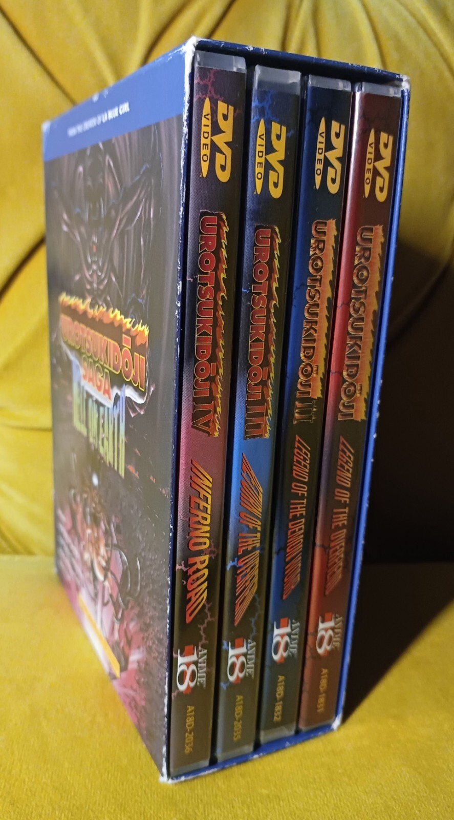 🌟 Urotsukidoji Saga: Hell on Earth RARE DVD box set - Legend of ...