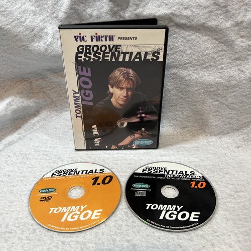 Tommy Igoe Groove Essentials Drum Instructional DVD + Groove ...