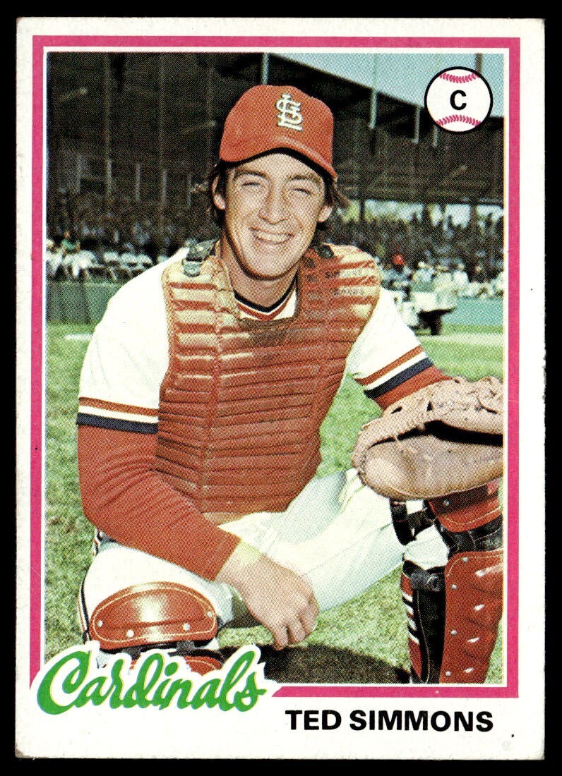 1978 Topps Baseball #380 Ted Simmons St. Louis Cardinals | eBay