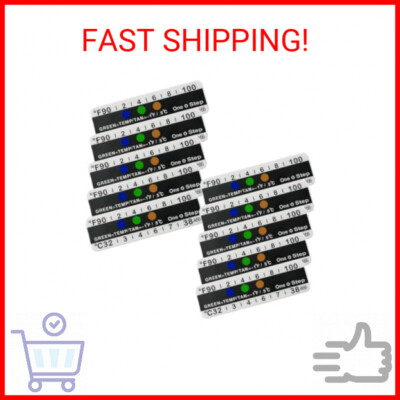 One Step Urine Temperature Test Strips, 25 x Stick on Adhesive ...