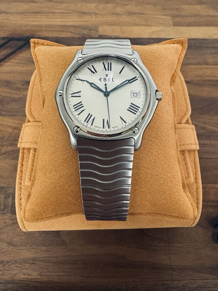 Ebel Sport Classique Watch 15500584 NOS Unused Stainless Steel w/ Box ...