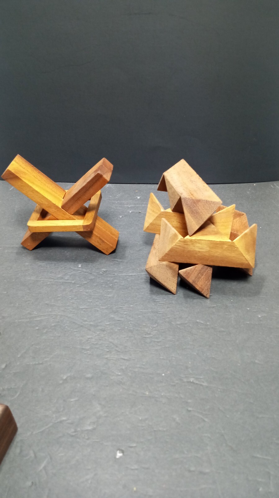 ️ Lot Of 2 Einstein Brain Benders Mind Teaser Wood Puzzle - No ...