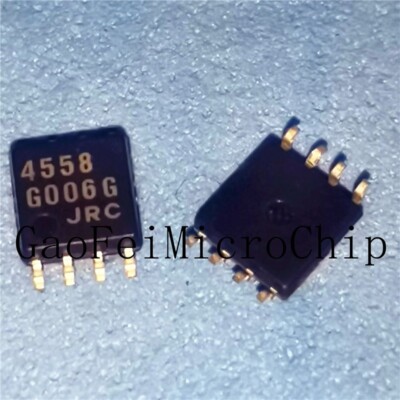 10PCS NEW NJM4558M NJM4558 JRC4558 4558 SOP-8 Operational Amplifier ...