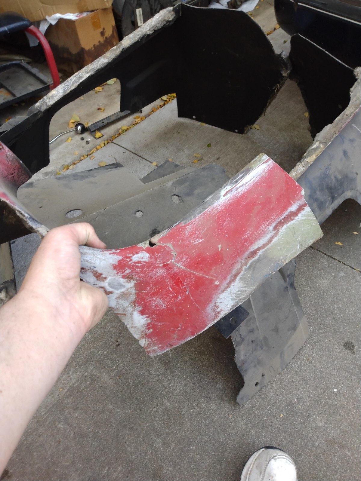 C2 Corvette Front Inner Fenders 63 64 65 66 67 BLACK LH/RH Pair 1966 ...