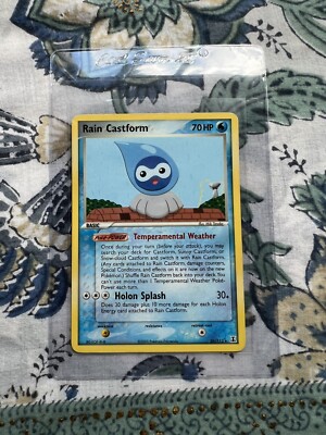 Rain Castform 26/113 EX Delta Species Non Holo Rare Pokemon Card ...