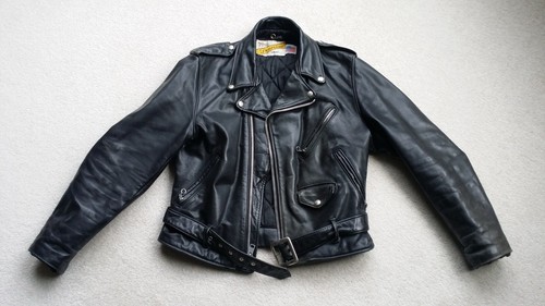 Beautiful Schott Perfecto 118 Leather Biker Jacket | eBay UK