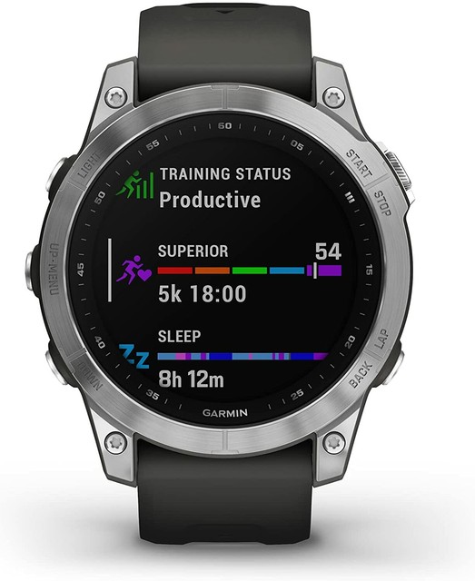 Garmin Fenix 7 Unisex Adults Smartwatch - Silver (010-02540-00) for ...