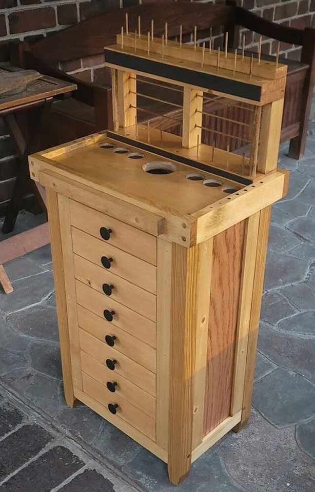 PORTABLE FLY TYING TABLE benches desks TROUT bass Fly Fishing flies ...