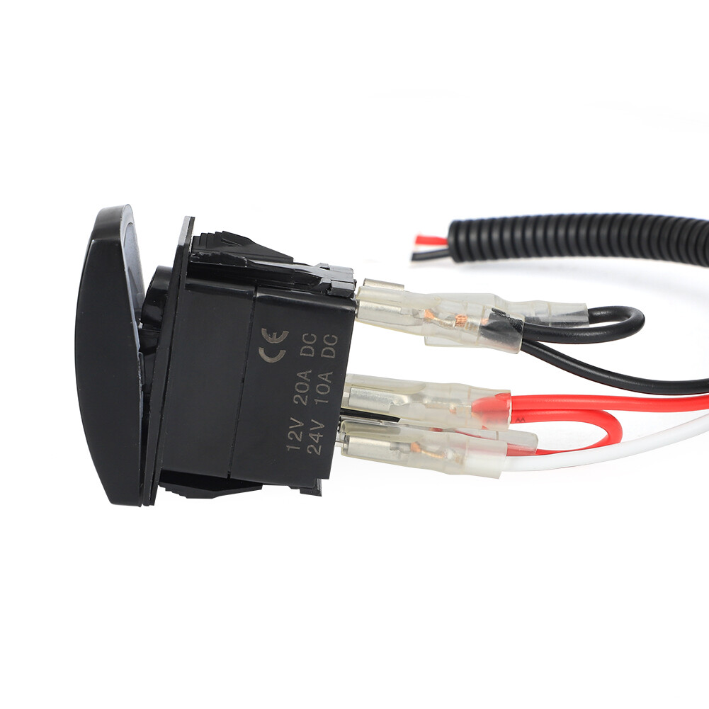 UTV Horn Kit w/ Rocker Switch For Polaris Ranger RZR XP 1000 Can-Am ...