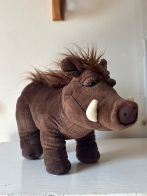 Build-A-Bear Workshop Disney THE LION KING PUMBA PUMBAA Plush 17” BABW ...