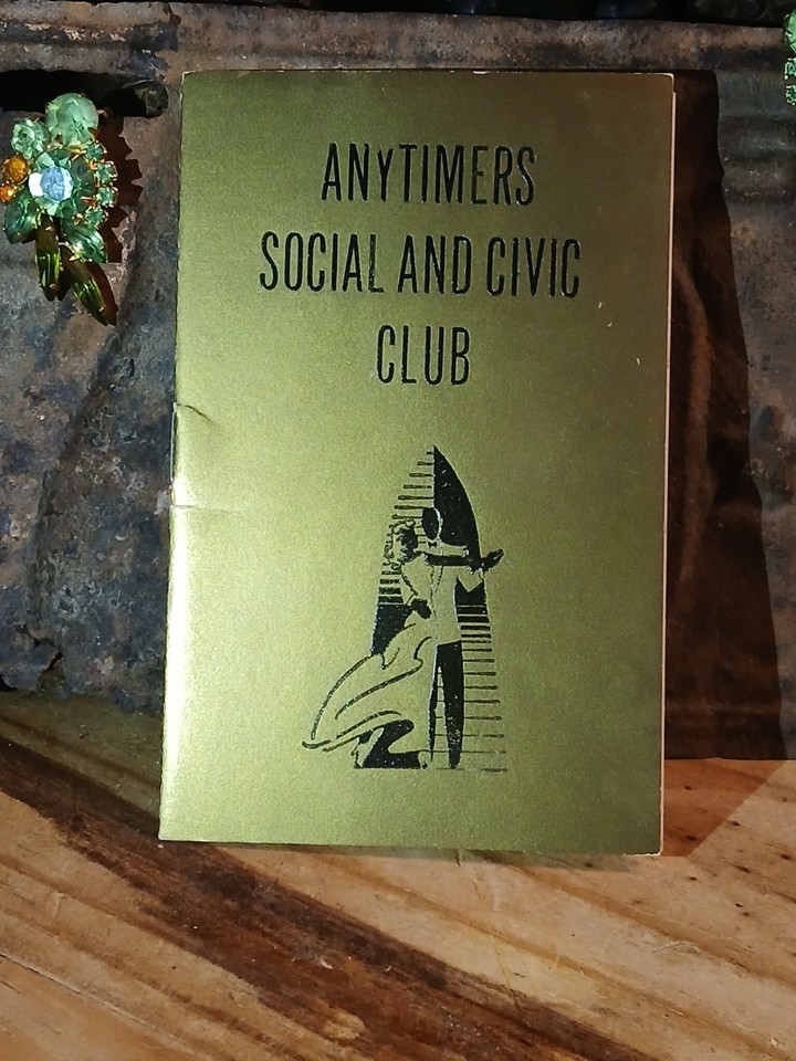 hbcu college*1967* ANYTIMERS *SOCIAL AND CIVIC CLUB * INVITATION | eBay