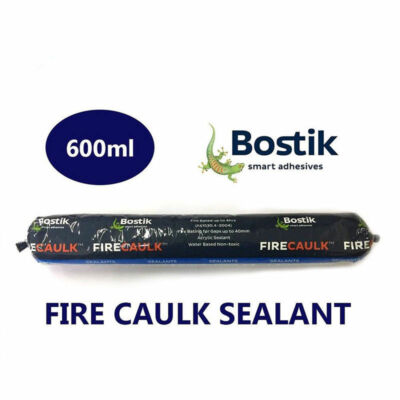 Bostik Fire Caulk smart adhesive sealant fire rated 600ml Sausage ...